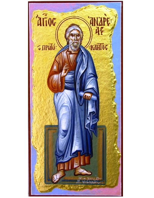 [1054] [38Χ19] ΑΓΙΟΣ ΑΝΔΡΕΑΣ | Δημήτριος Μιχαήλ Μεμάκης ο κρητικός ζωγράφος